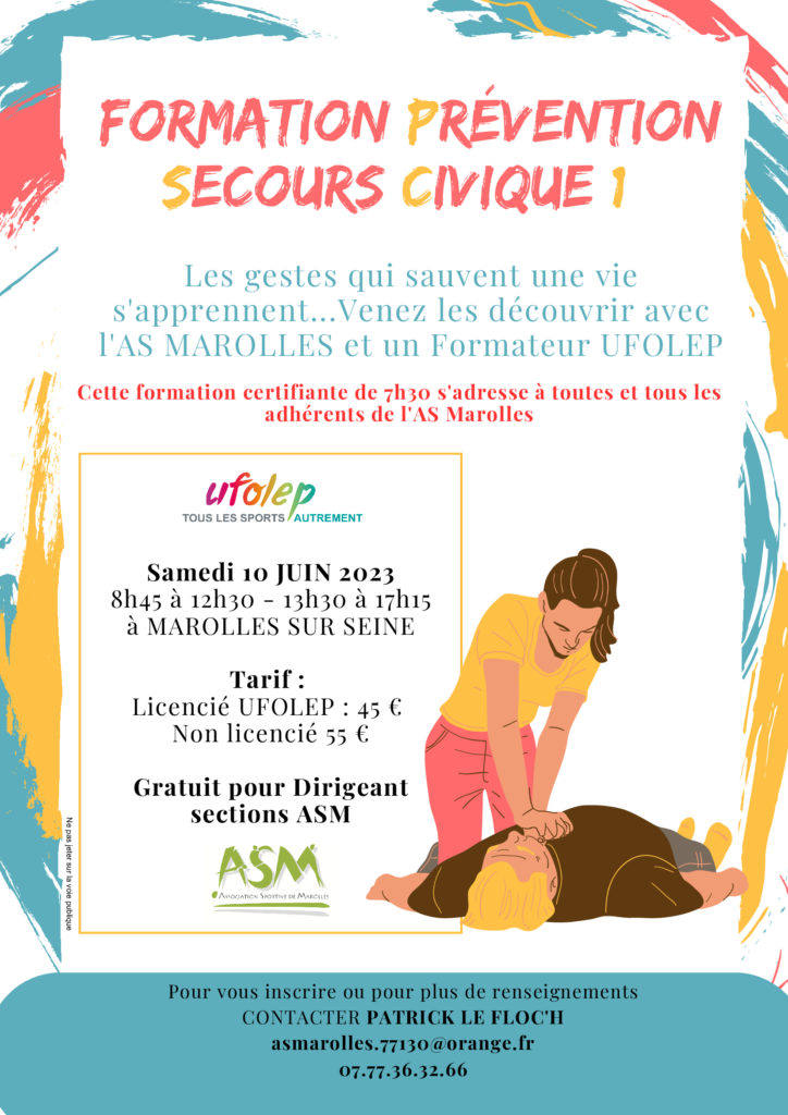 affiche-PSC1 | Marolles-sur-seine